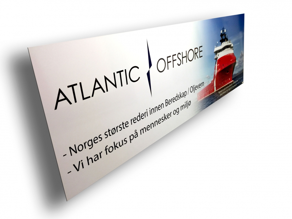 Reklame skilt 100x200cm | Inovent Reklame